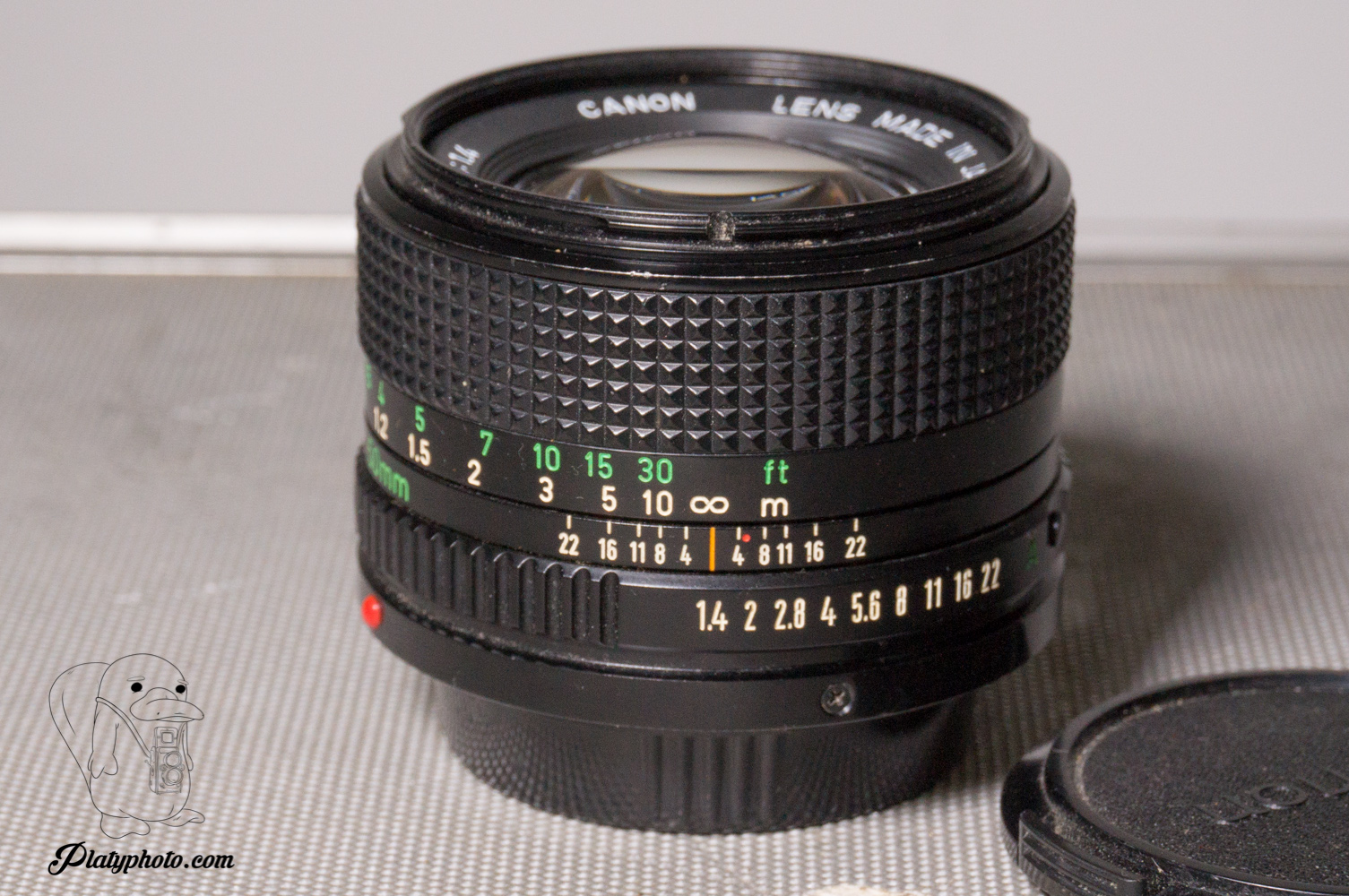 Canon FD 50mm F:1.4 - Platyphoto