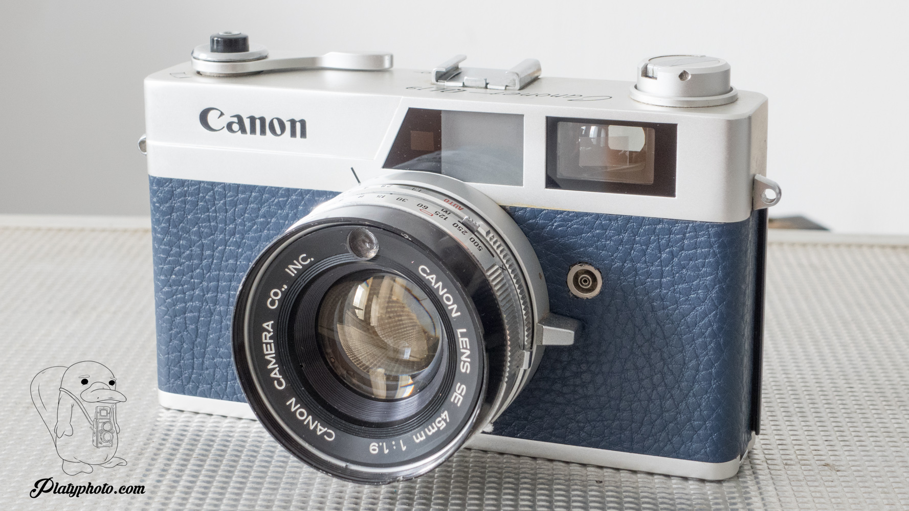 -REVISE- Canon Canonet QL19 45mm F:1.9 (1965) - Platyphoto