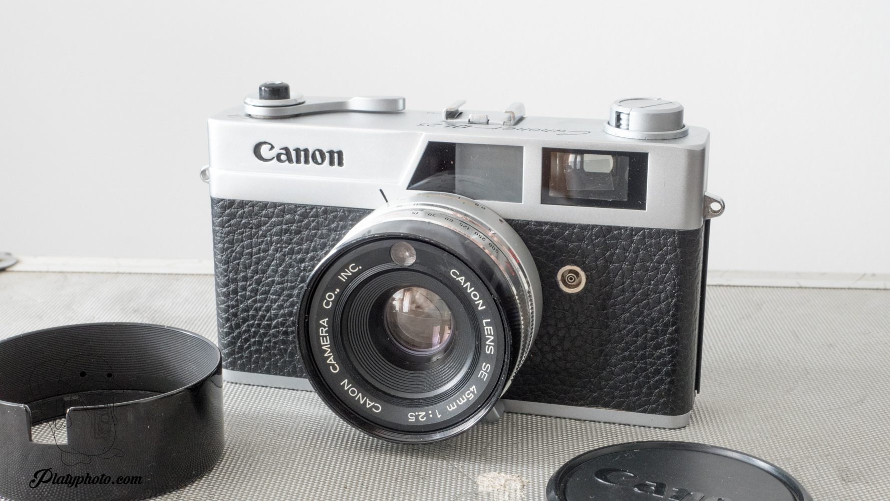 -REVISE- Canon Canonet QL25 45mm F:2.5 (1965) - Platyphoto