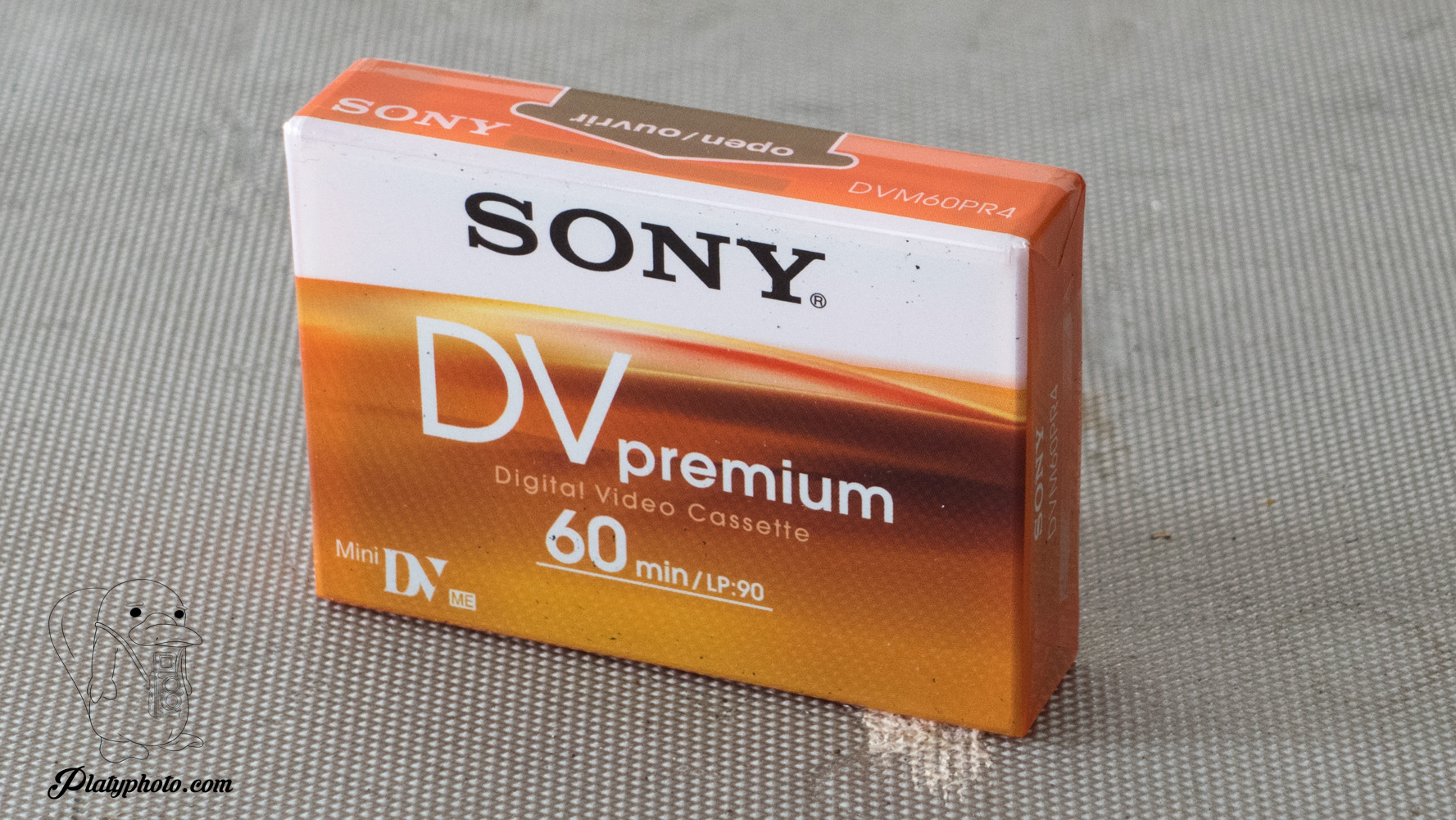 Mini DV Sony DV Premium 60 minutes - Platyphoto
