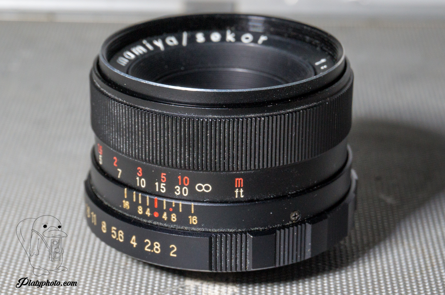 M42 Mamiya-Sekor 50mm F:2 - Platyphoto