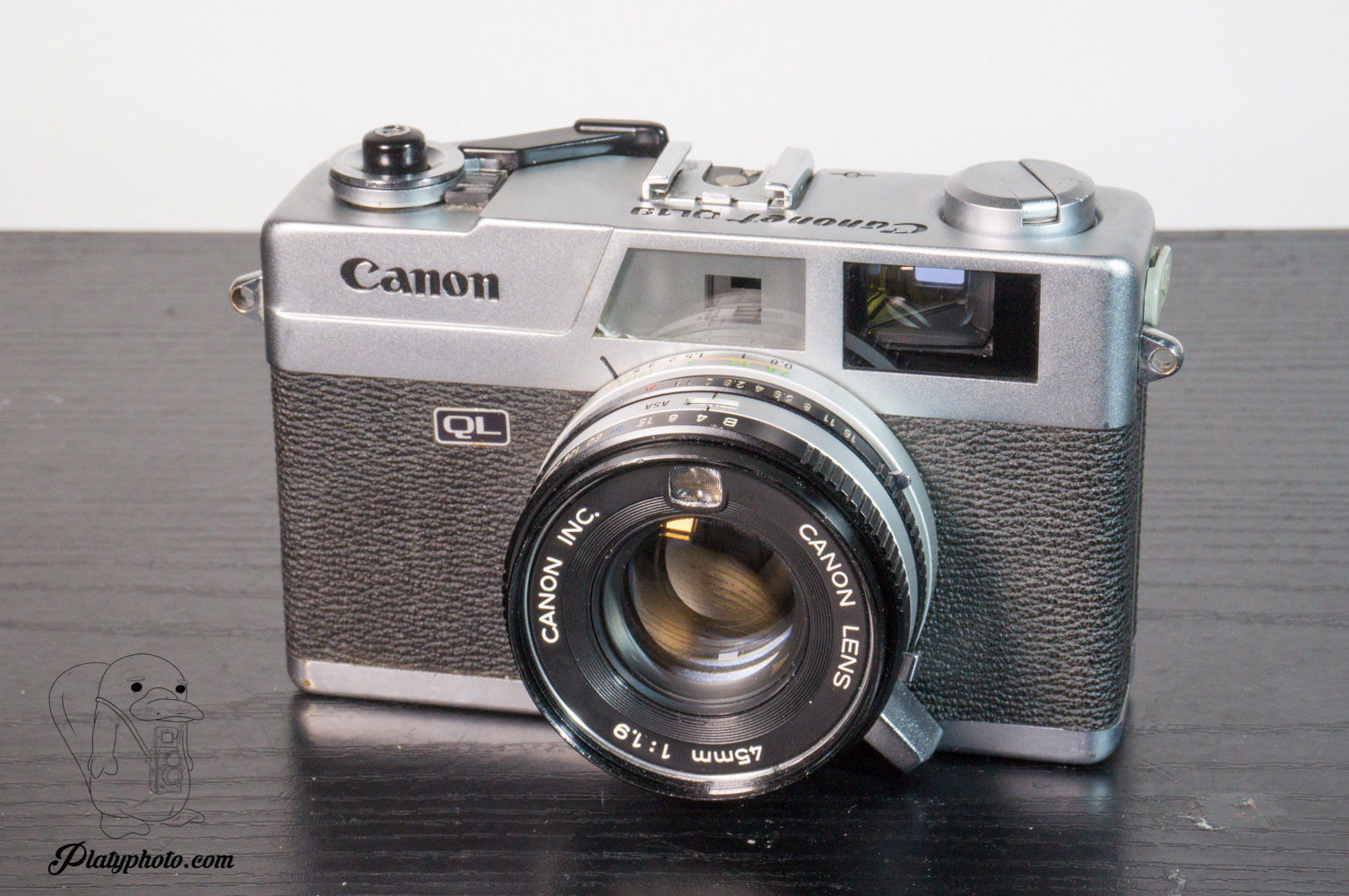 -REVISE CLA- Canon Canonet QL19 45mm F:1.9 - Platyphoto
