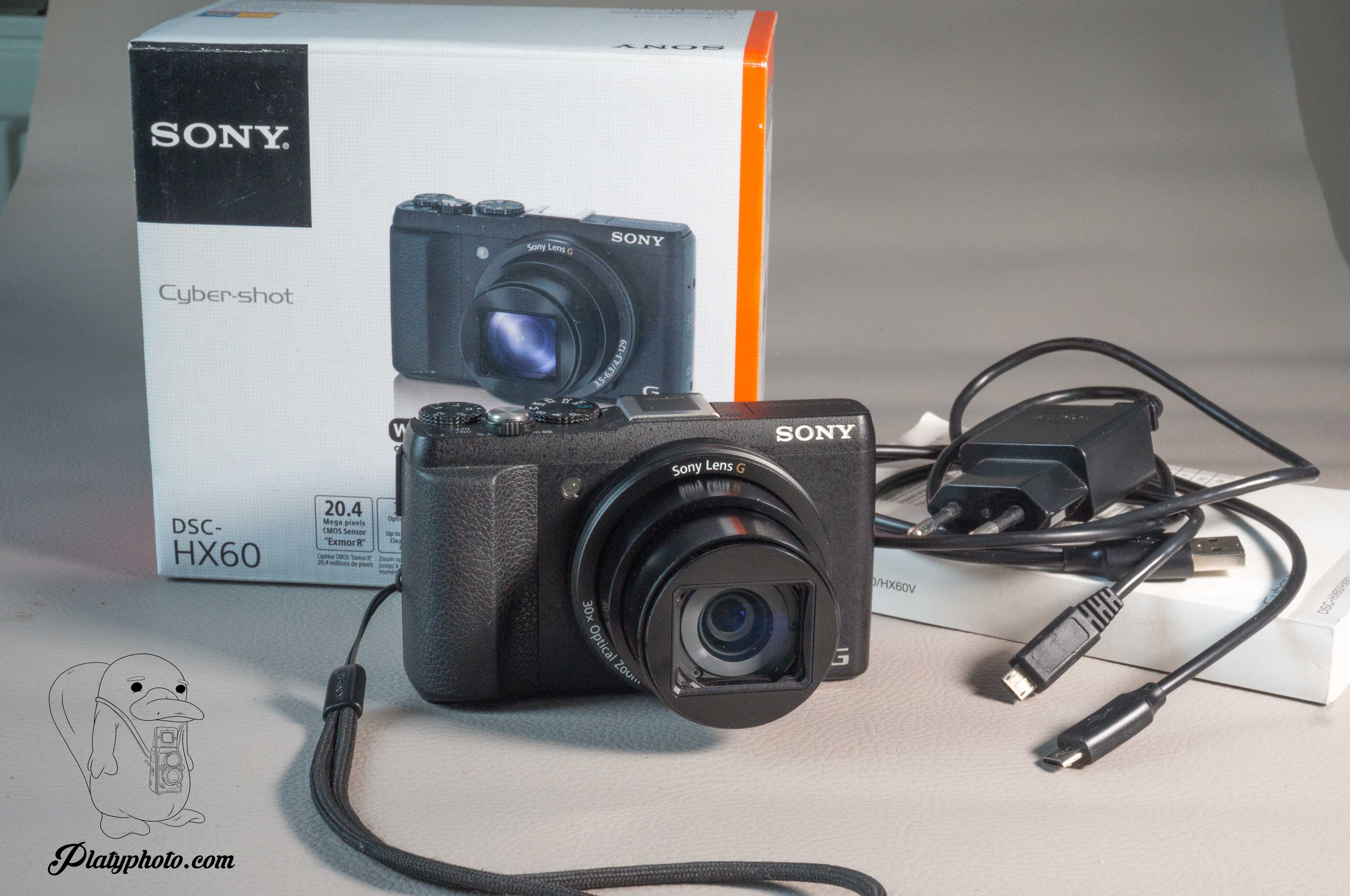 Sony DCS-HX60 20.4mpx - Platyphoto