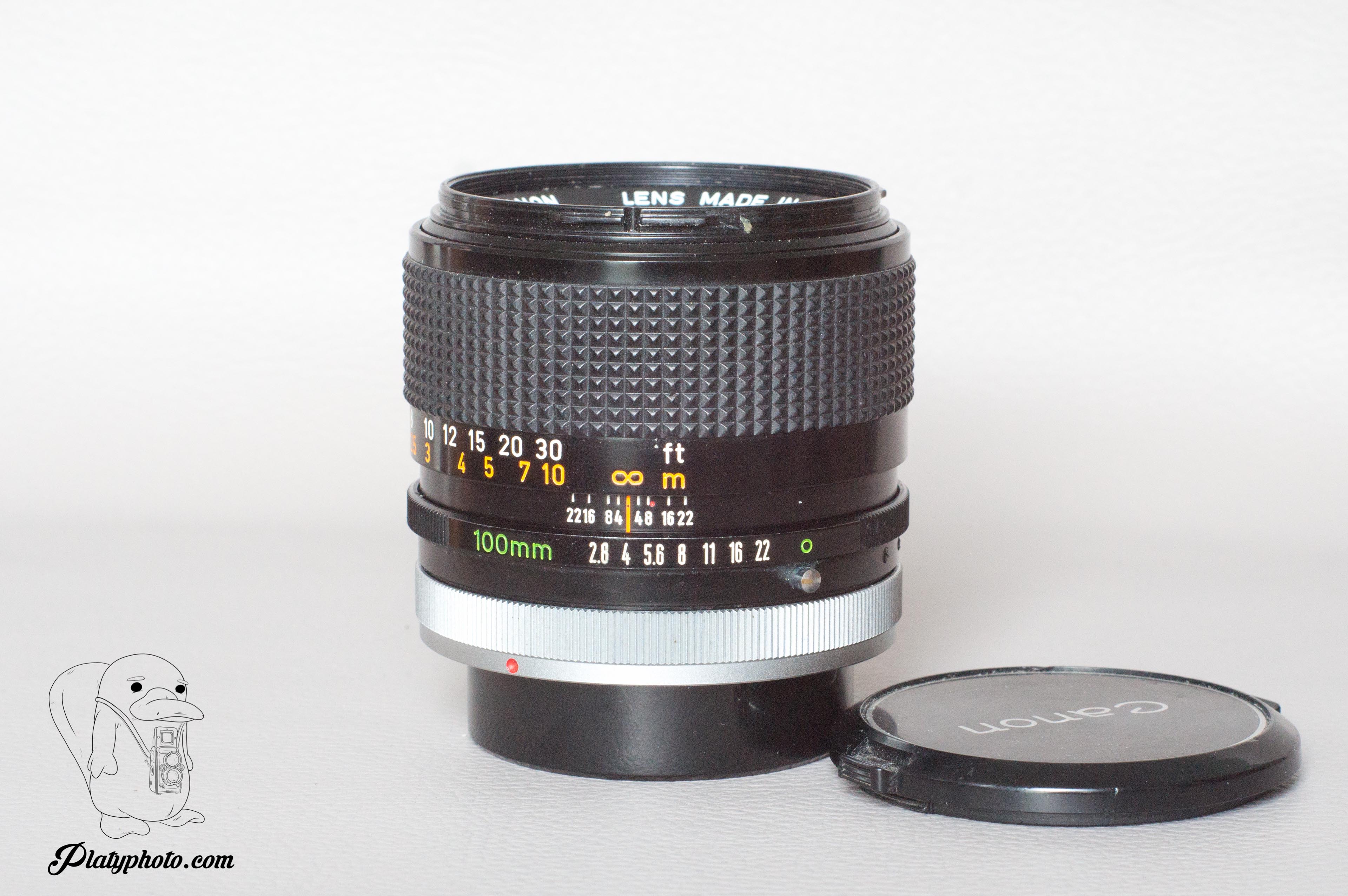 Canon FD 100mm F:2.8 SSC - Platyphoto