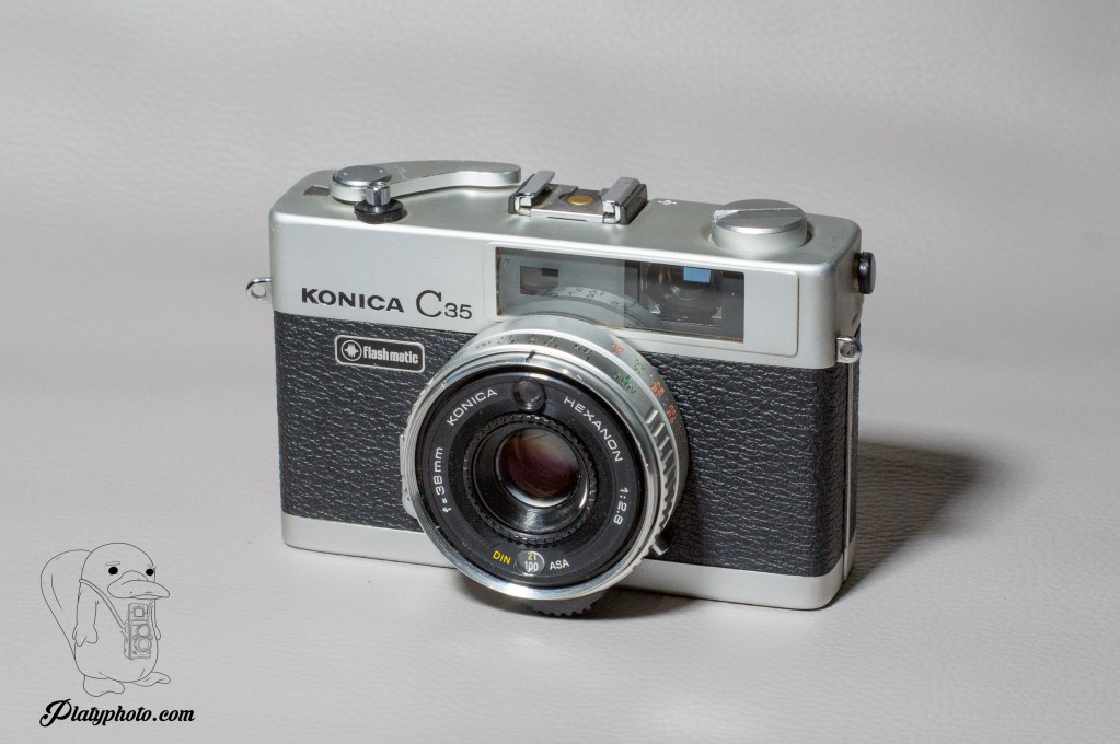 REVISE - Konica C35 38mm F:2.8 Flashmatic - Platyphoto